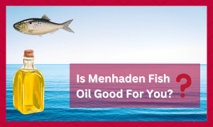 Is Menhaden Fish Oil Good For You? (Answered) - FuncFish